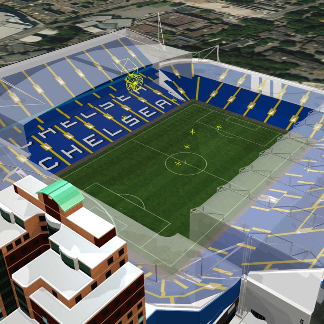 Chelsea FC 3D Stadium Viewer : Other Media
